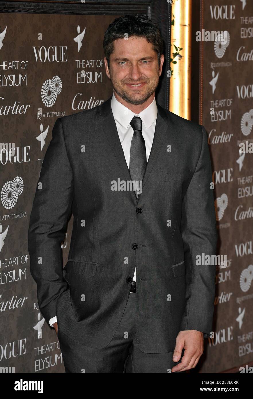 Gerard Butler arriving for the Art of Elysium 2nd Annual Heaven Gala ...