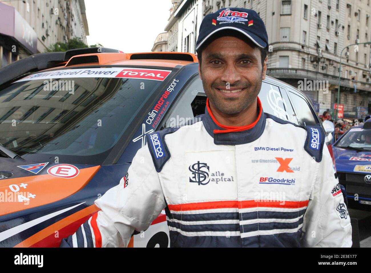 Qatars Saleh Nasser Al Attiyah And His Bmw X3 Before Before The Rally Dakar Argentina Chile