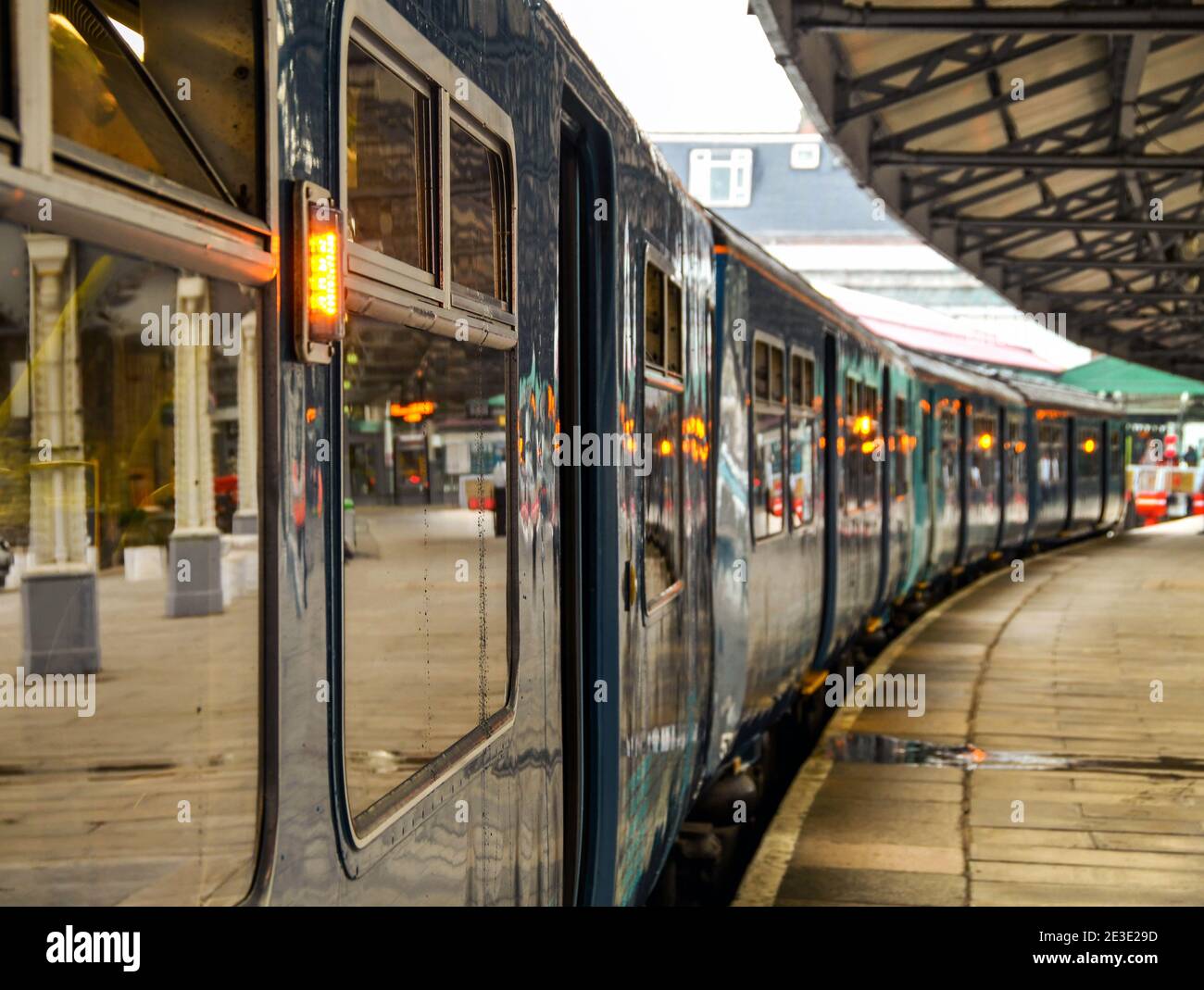 Train carriage lights hi-res stock photography and images - Alamy