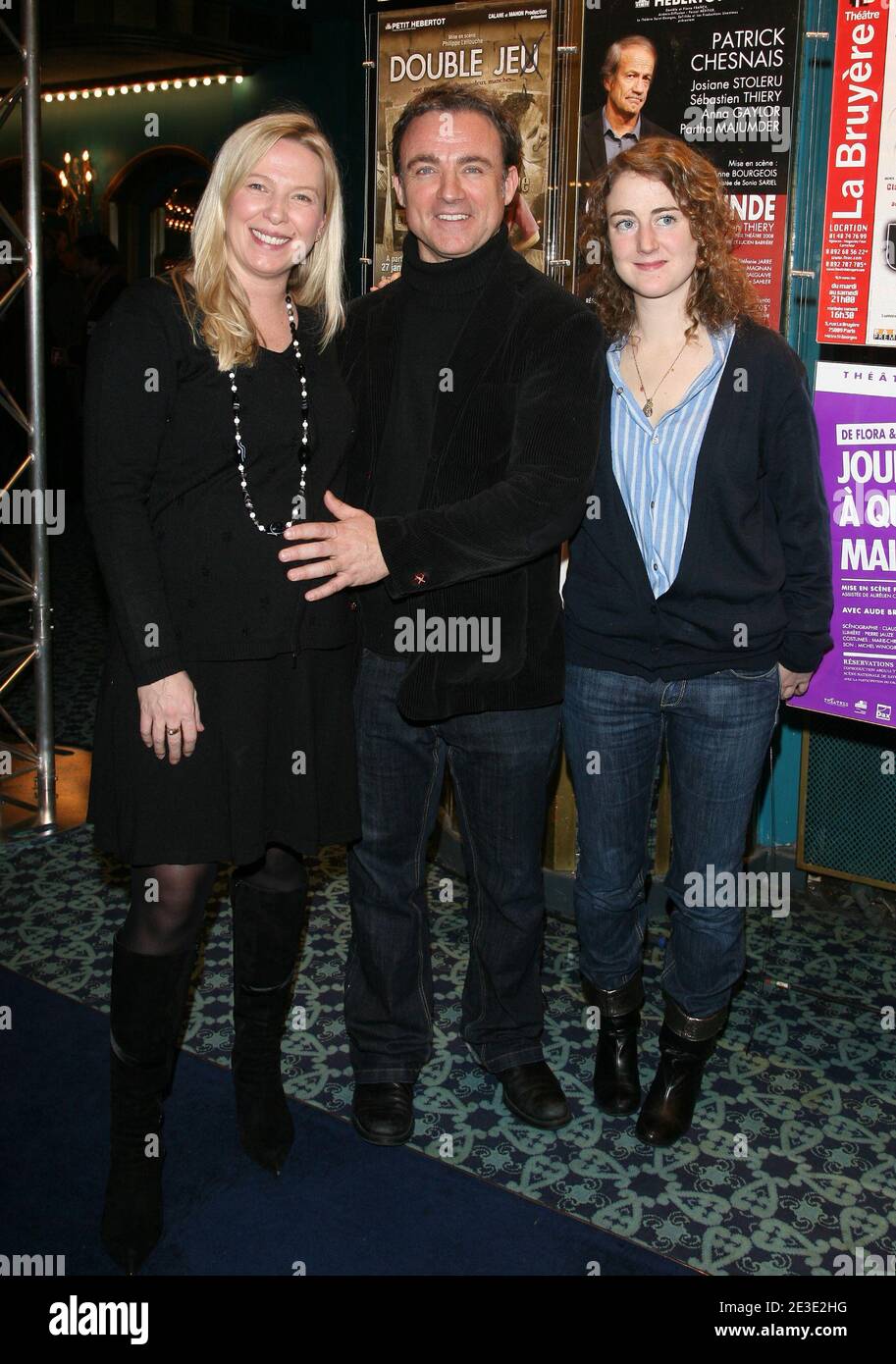 (L to R) Eric Savin, Edith Vernes and Josephine de Meaux attending the ...