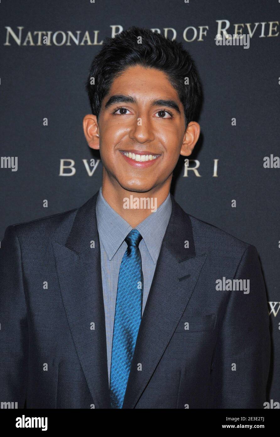 Actor Dev Patel arriving at the 2008 National Board of Review awards ...