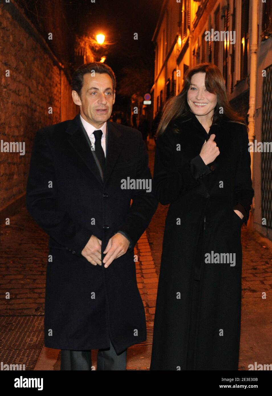 Wife of british prime minister gordon brown and carla bruni hi-res ...