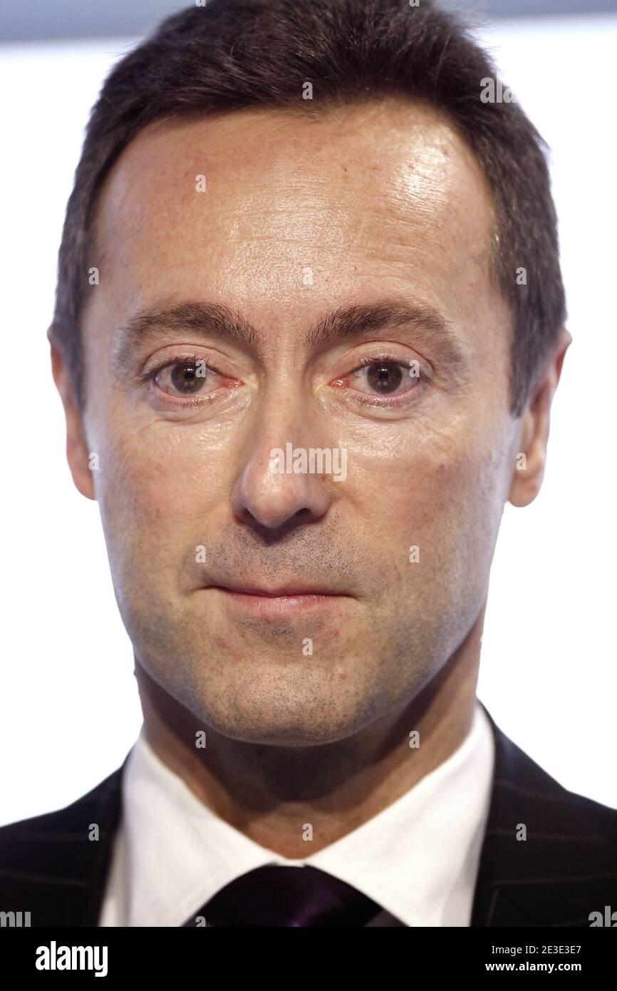 Airbus France COO Fabrice Bregier during the groundbreaking ceremony of ...