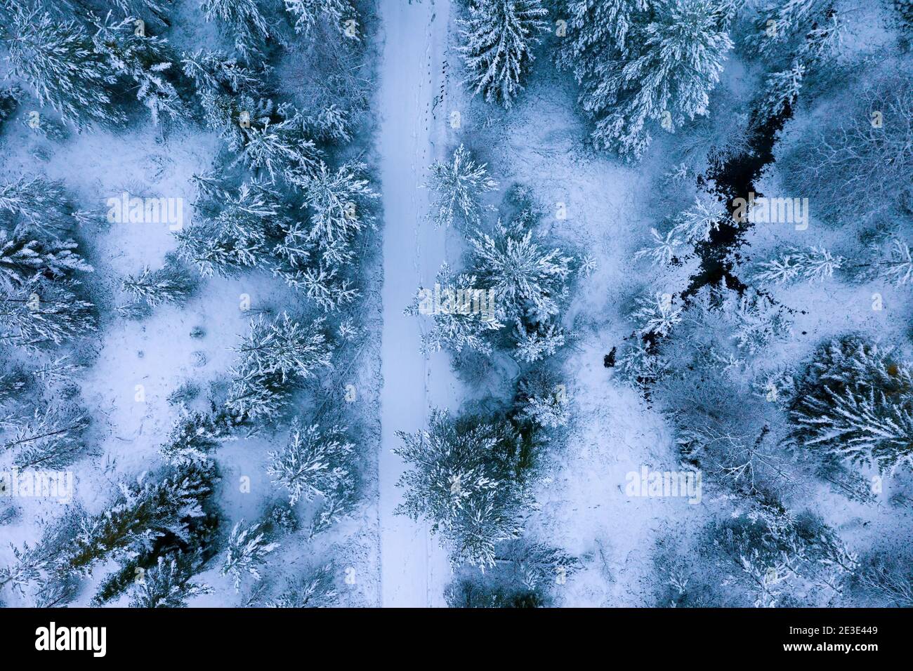 Cinematic top down hi-res stock photography and images - Alamy