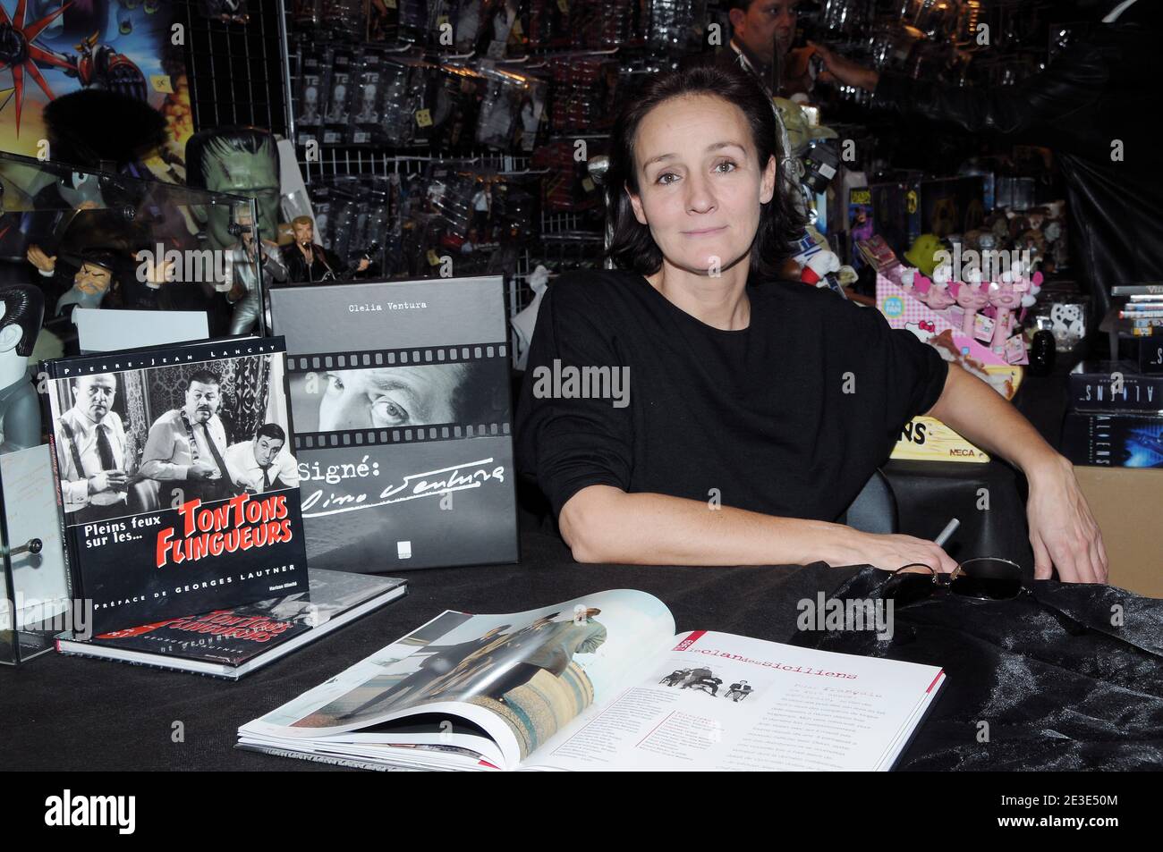 Lino Ventura's daughter Clelia Ventura attends the 3rd 'Salon du Cinema ...