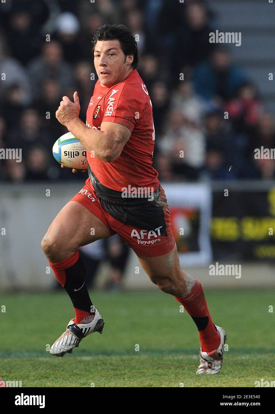 Byron Kelleher during the Heineken Cup Rugby match, Stade Toulousain vs ...