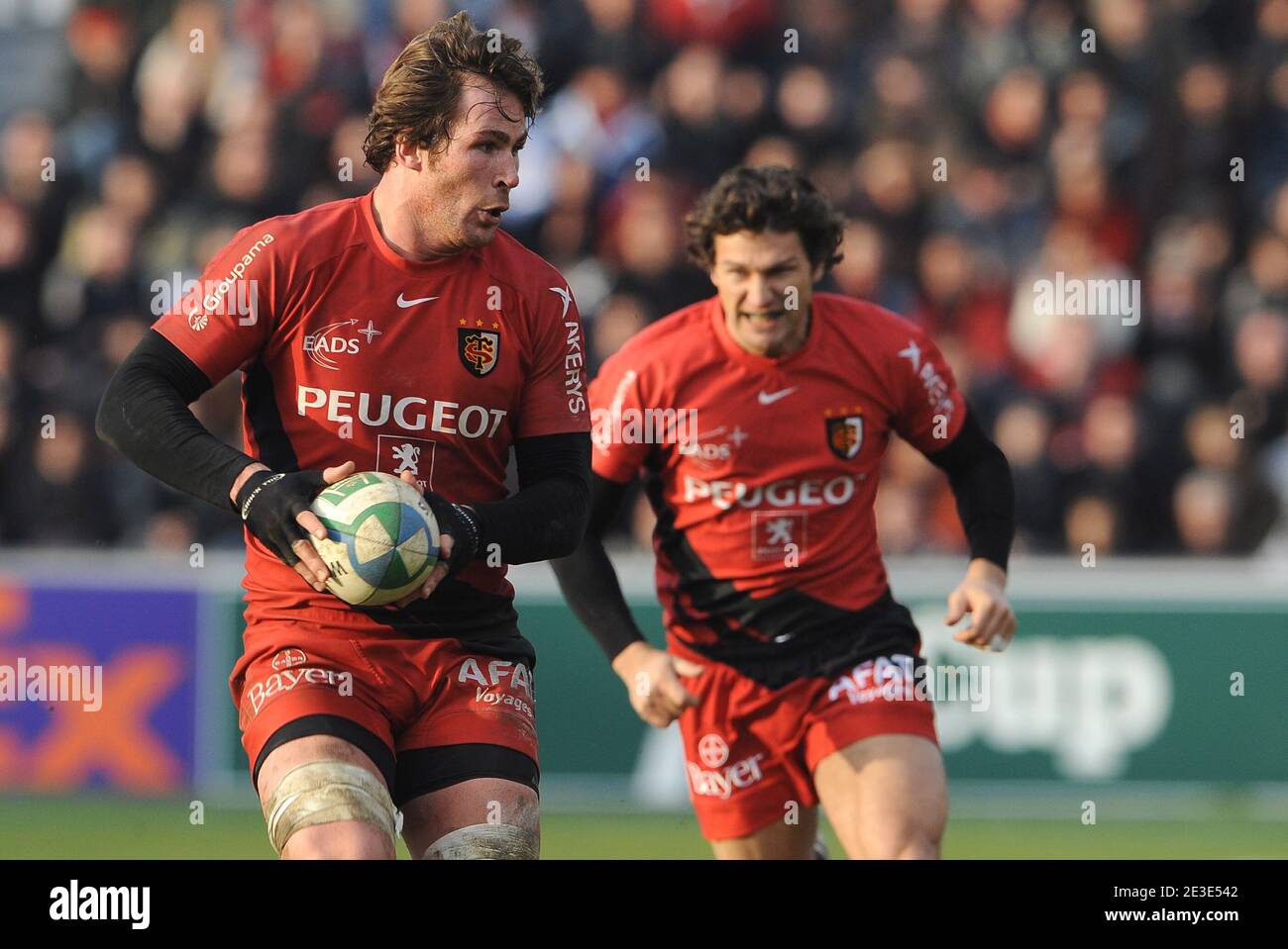 Shaun Sowerby during the Heineken Cup Rugby match, Stade Toulousain vs ...