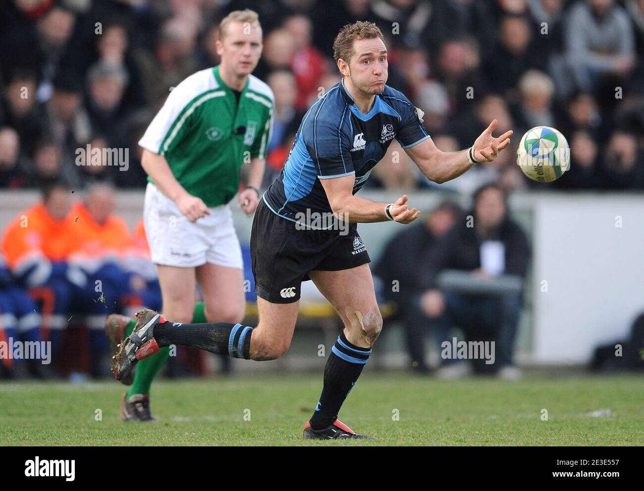 Dan Parks during the Heineken Cup Rugby match, Stade Toulousain vs ...