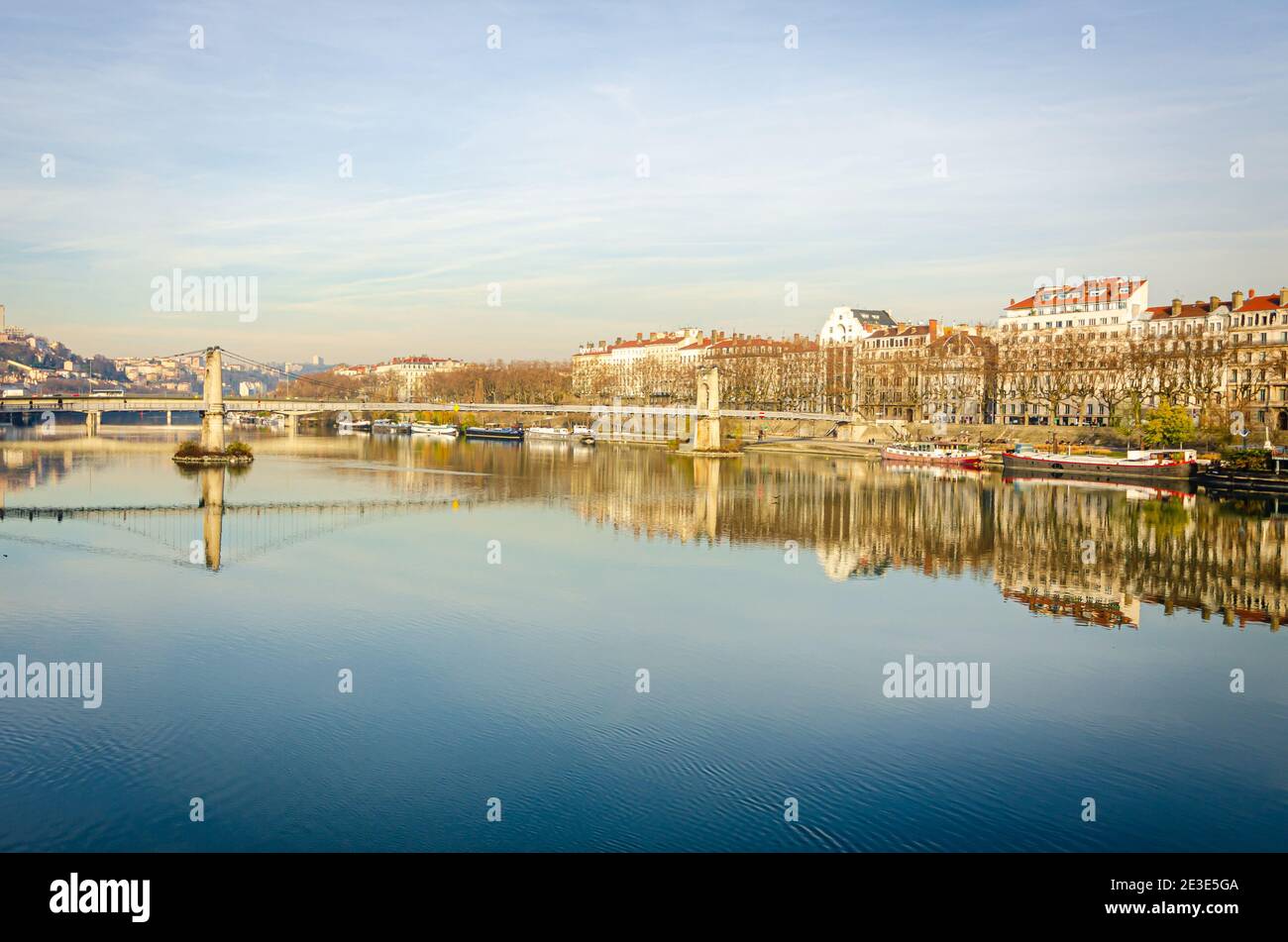Lyon france rhone river hi-res stock photography and images - Alamy