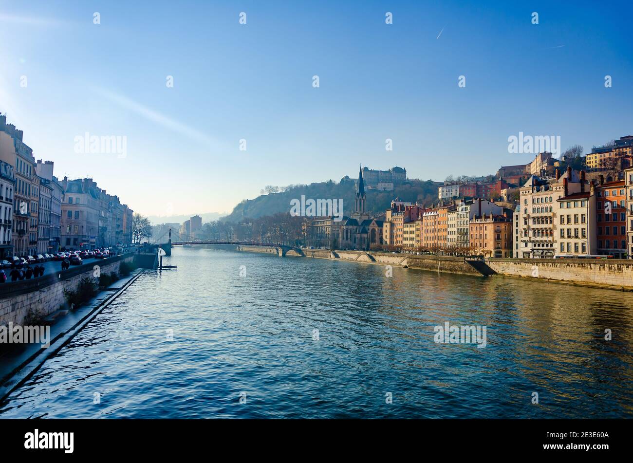 Lyon city view hi-res stock photography and images - Alamy