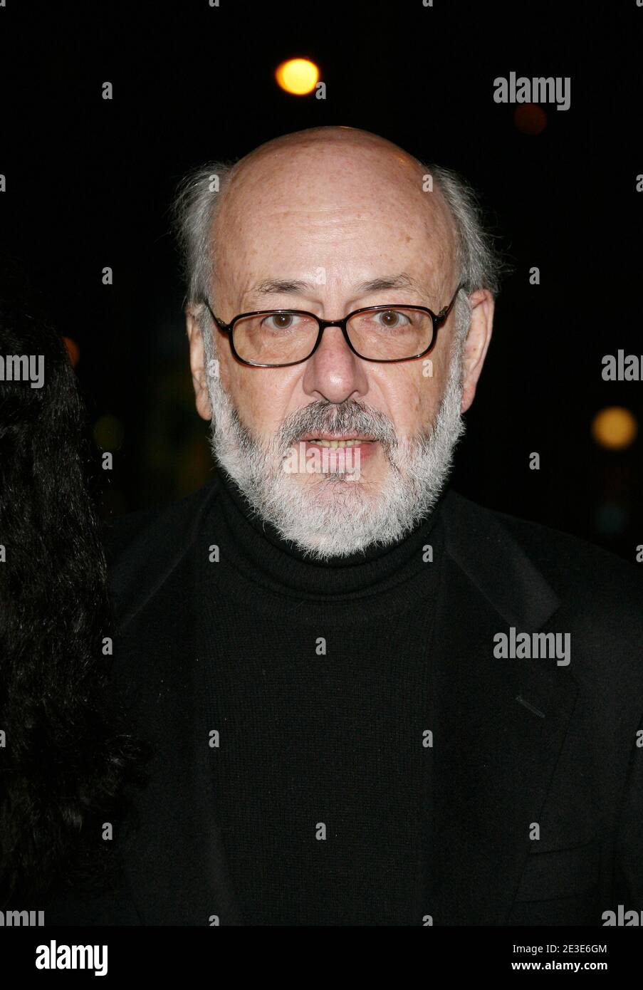 Bertrand Blier arriving at the premiere of 'Le Bal Des Actrices' held ...