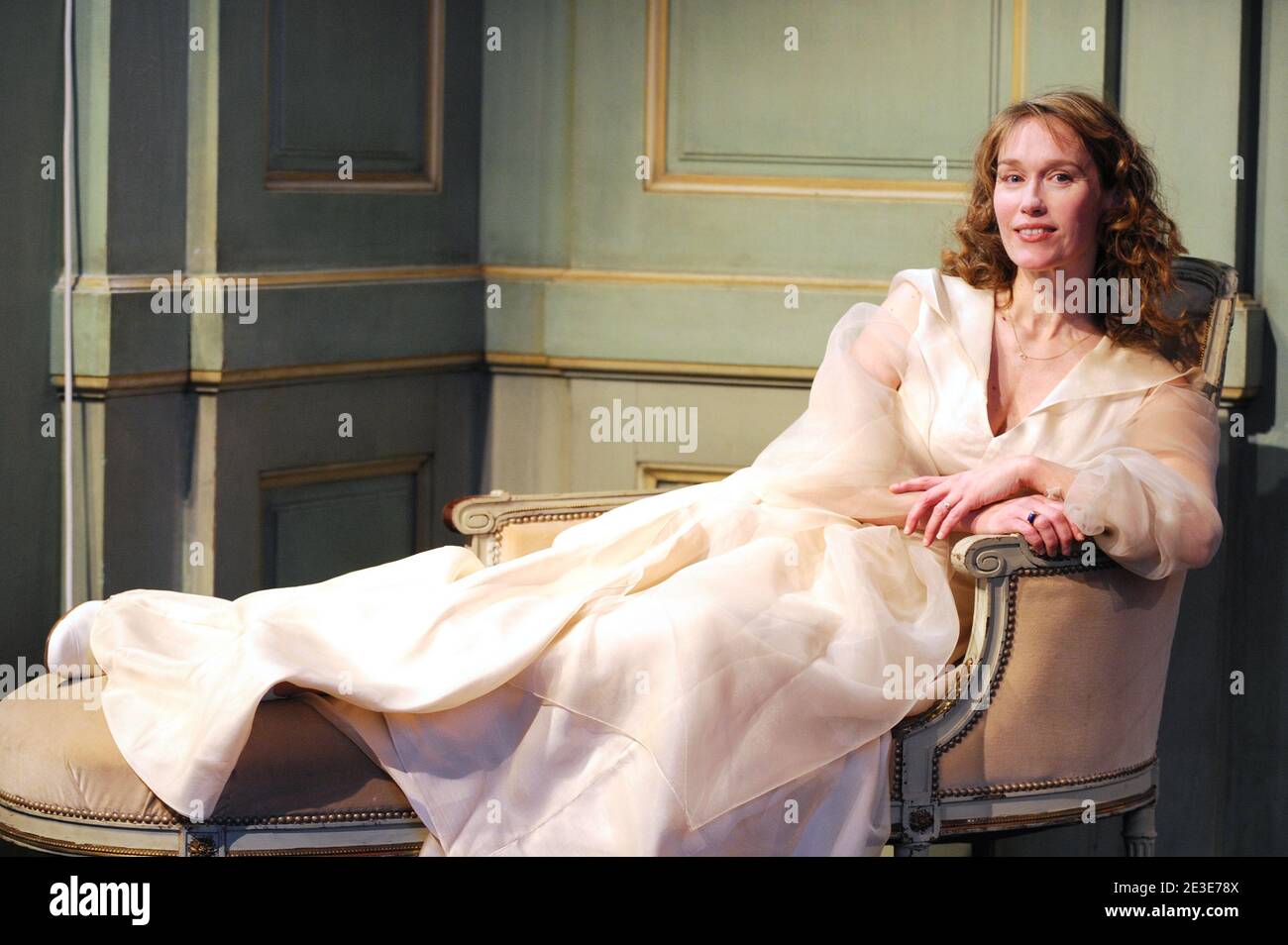 Marianne Basler performs in the play 'Marie Antoinette' directed by ...
