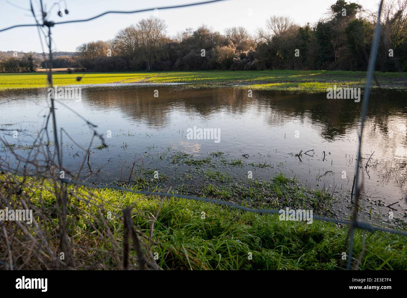 Kent countryside uk winter hi-res stock photography and images - Alamy