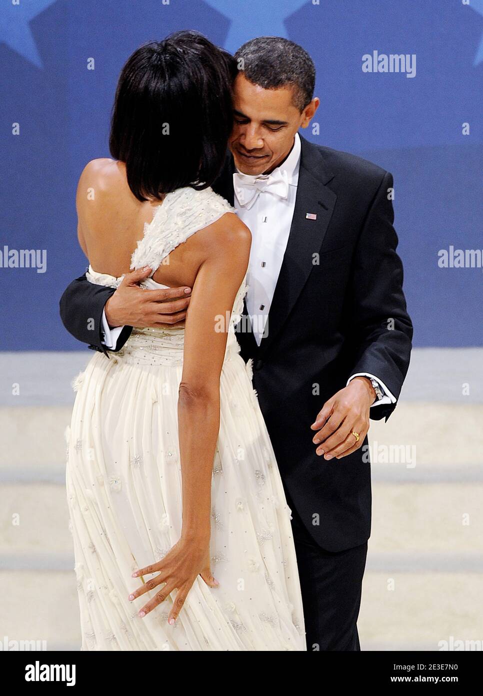 U.S. President Barack Obama and First Lady Michelle Obama attend the ...