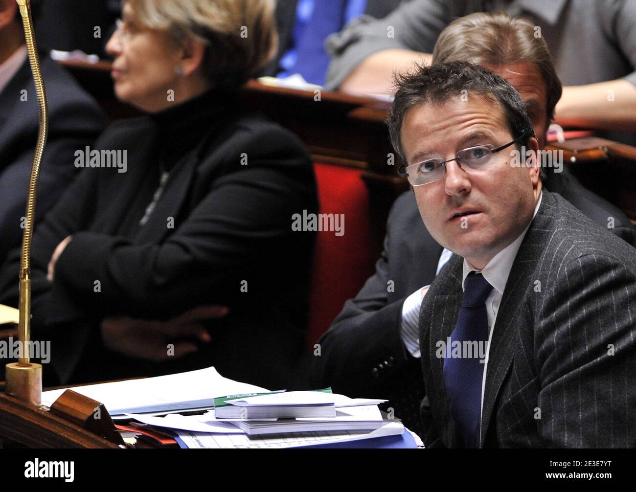 Martin Hirsch attends a work session at the National Assembly in Paris ...