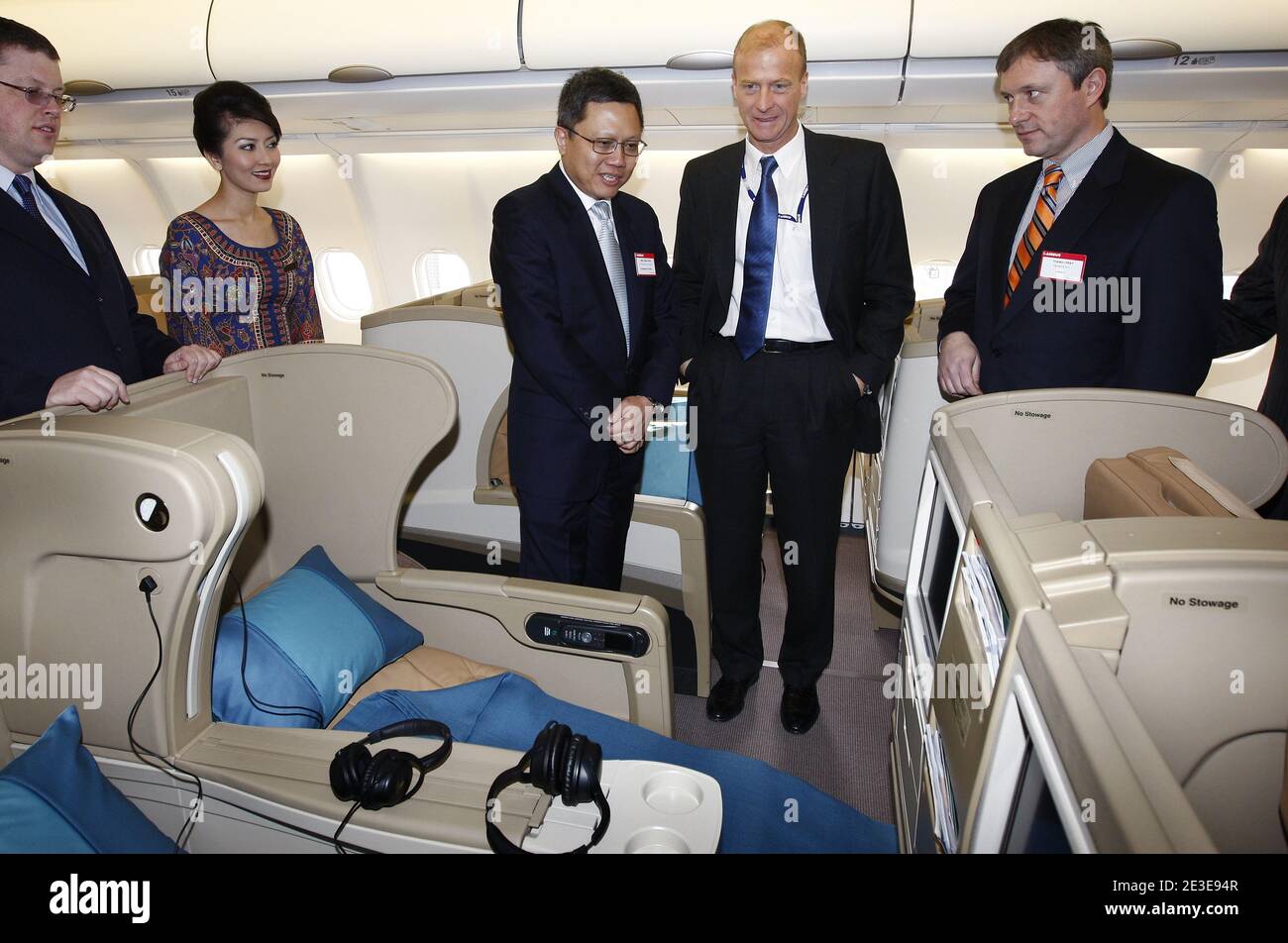 Tom Enders, President and CEO of European aircraft manufacturer Airbus ...