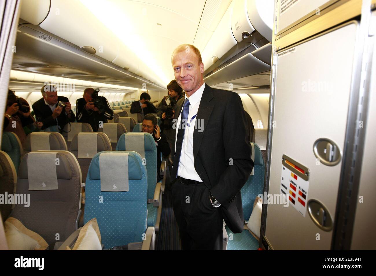 Tom Enders, President and CEO of European aircraft manufacturer Airbus ...