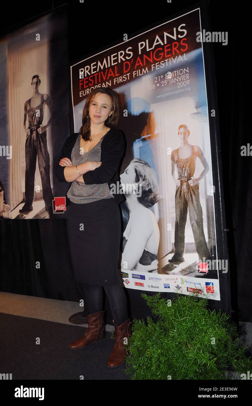Actress Marie Kremer poses during the 21st Festival 'Premiers Plans' in ...
