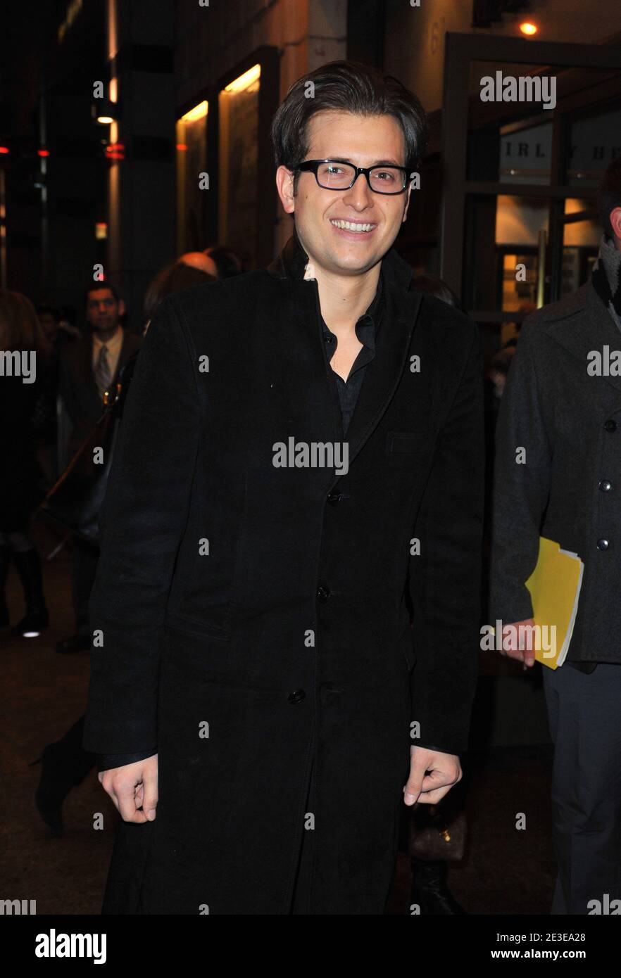 Singer/musician Peter Cincotti arriving at the opening night of 'The ...
