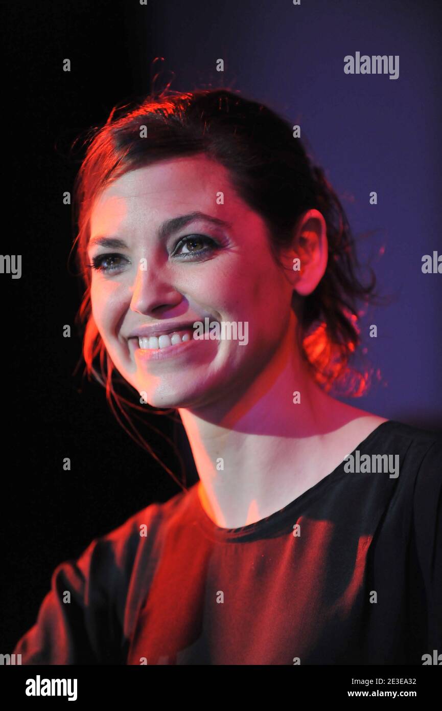 Berry peforms live during the 24th 'Victoires de la Musique' press ...