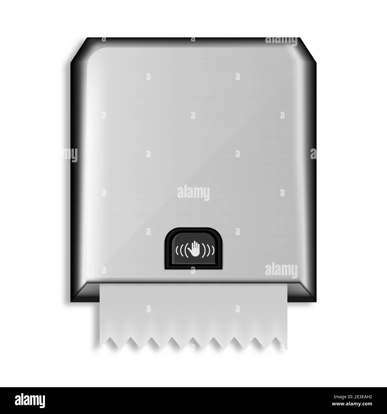 Automatic paper towel dispenser. Vector illustration Stock Vector Image ...