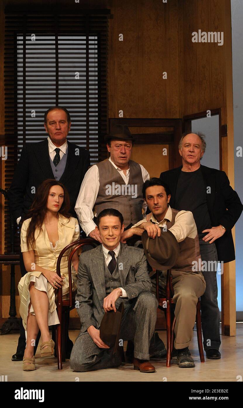 Yvan Varco, Etienne Chicot, director Daniel Colas, Laura Presgurvic ...