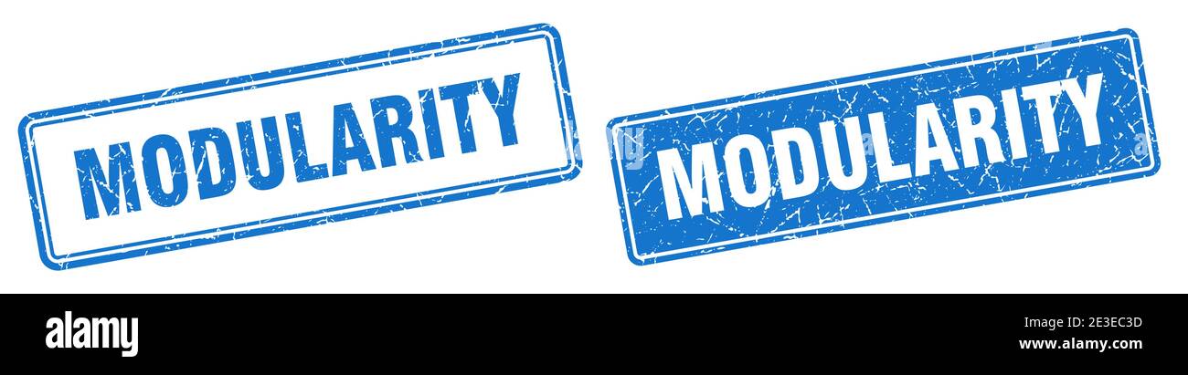 Modularity Stamp High Resolution Stock Photography and Images - Alamy