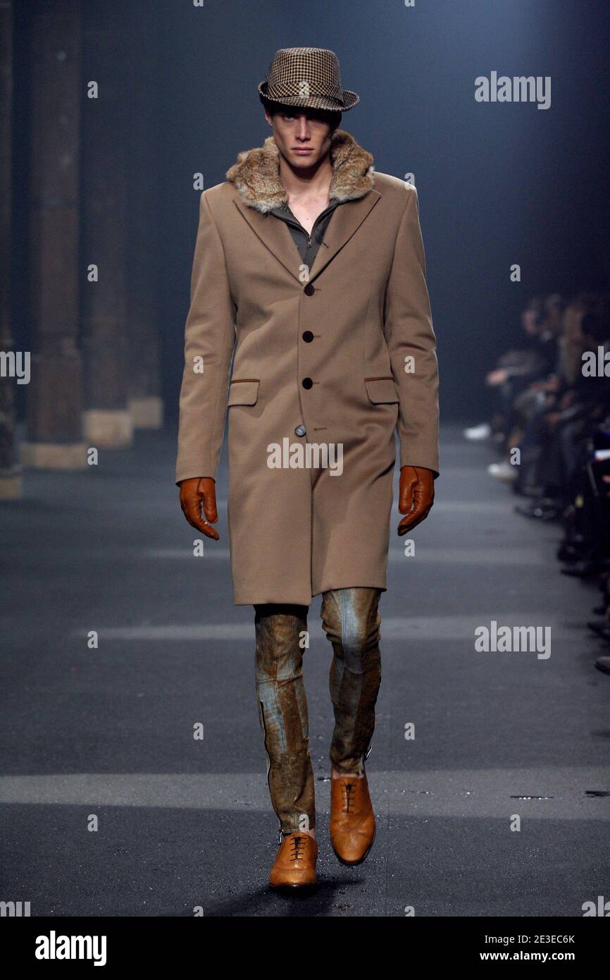 A model displays a creation by French designer Rosemary Rodriguez for ...