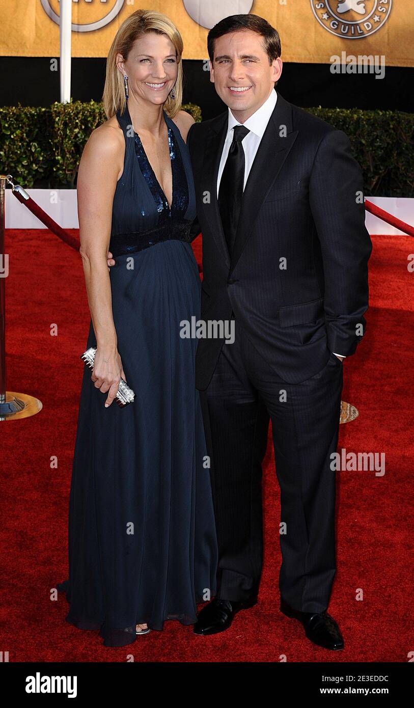 Steve carell and wife nancy walls hi-res stock photography and images ...