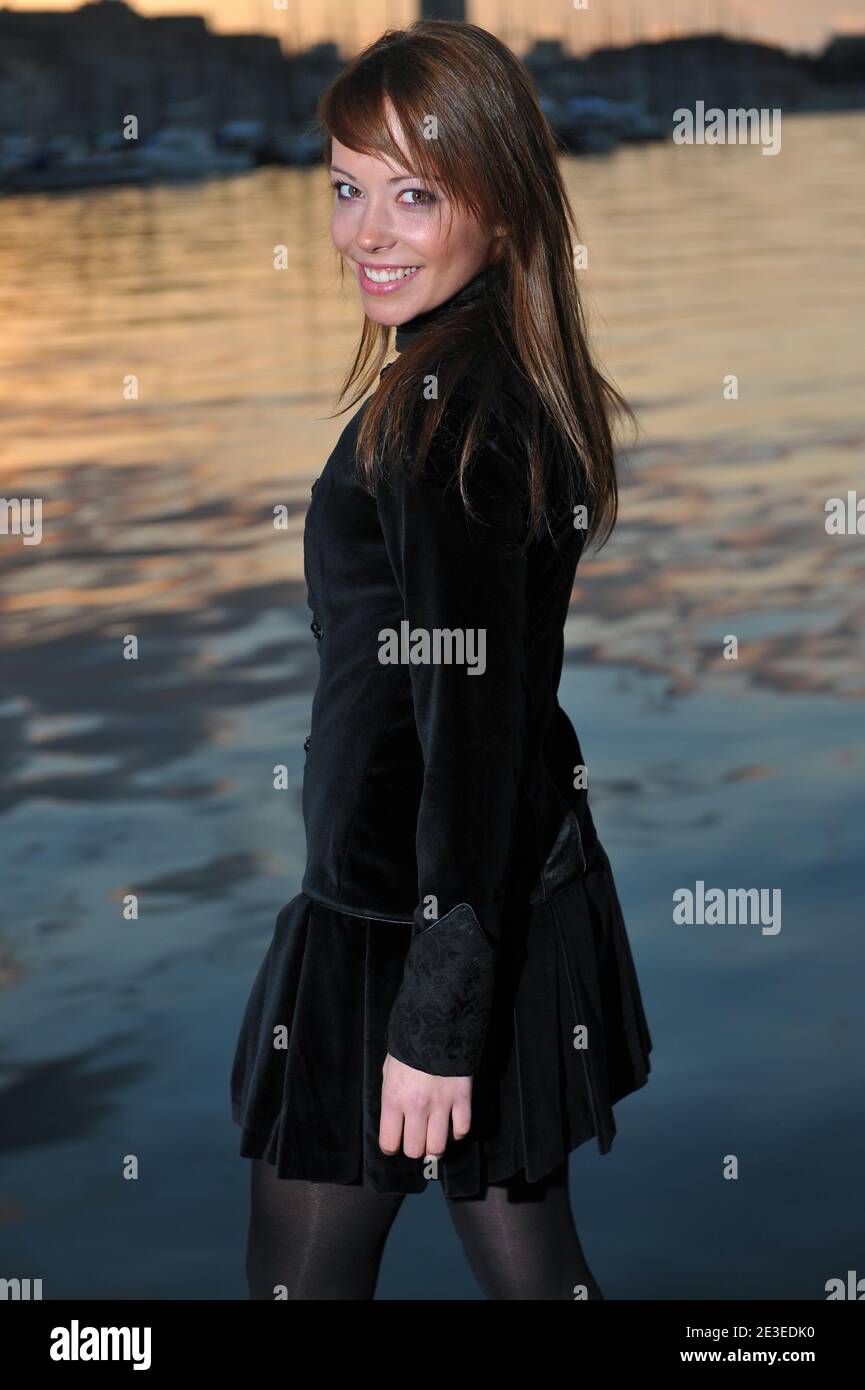 EXCLUSIVE - French actress Dounia Coesens from TV movie 'Plus belle la ...