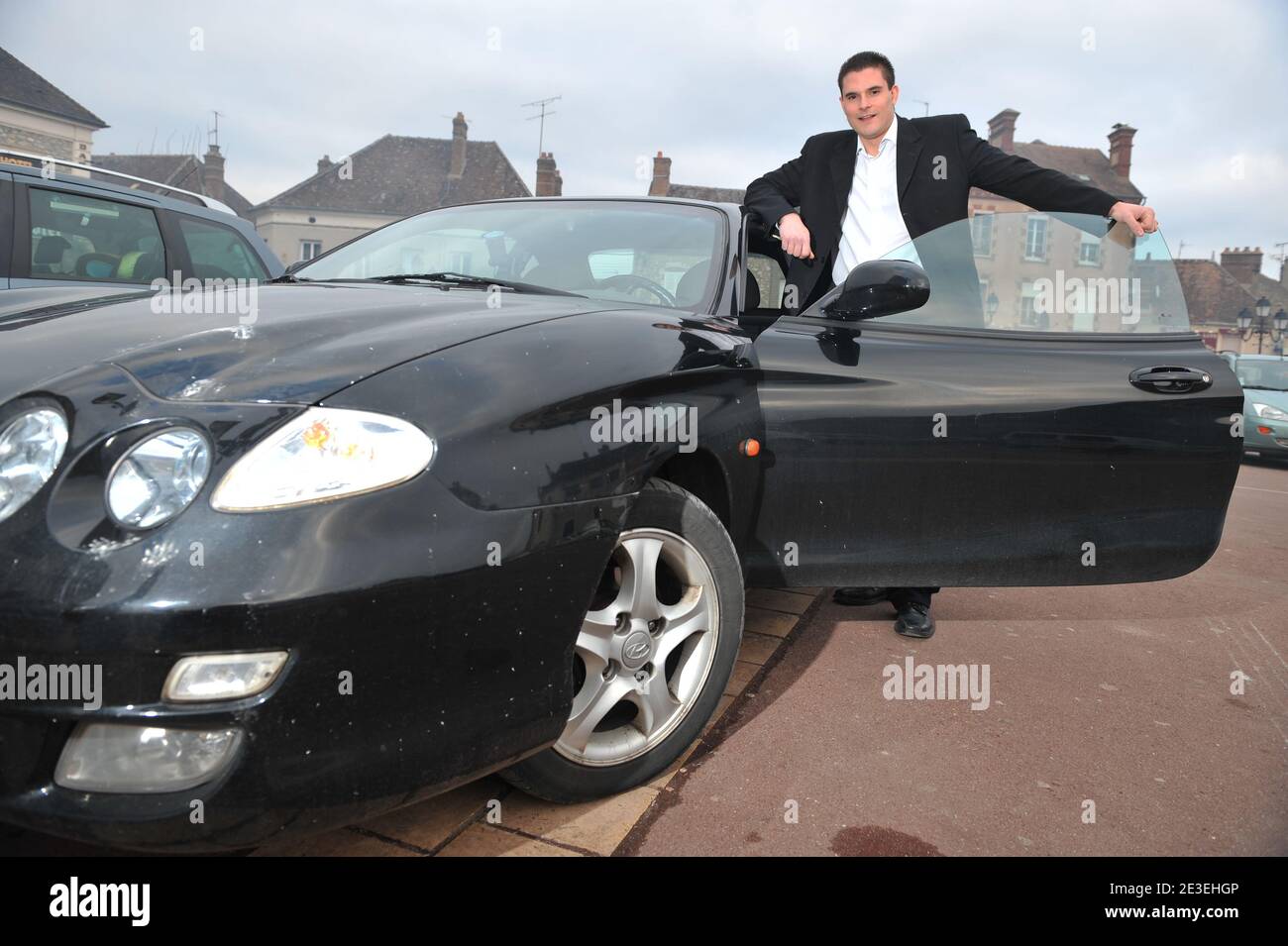 French singer Damien Jean is the new buzz on internet. He poses in his ...