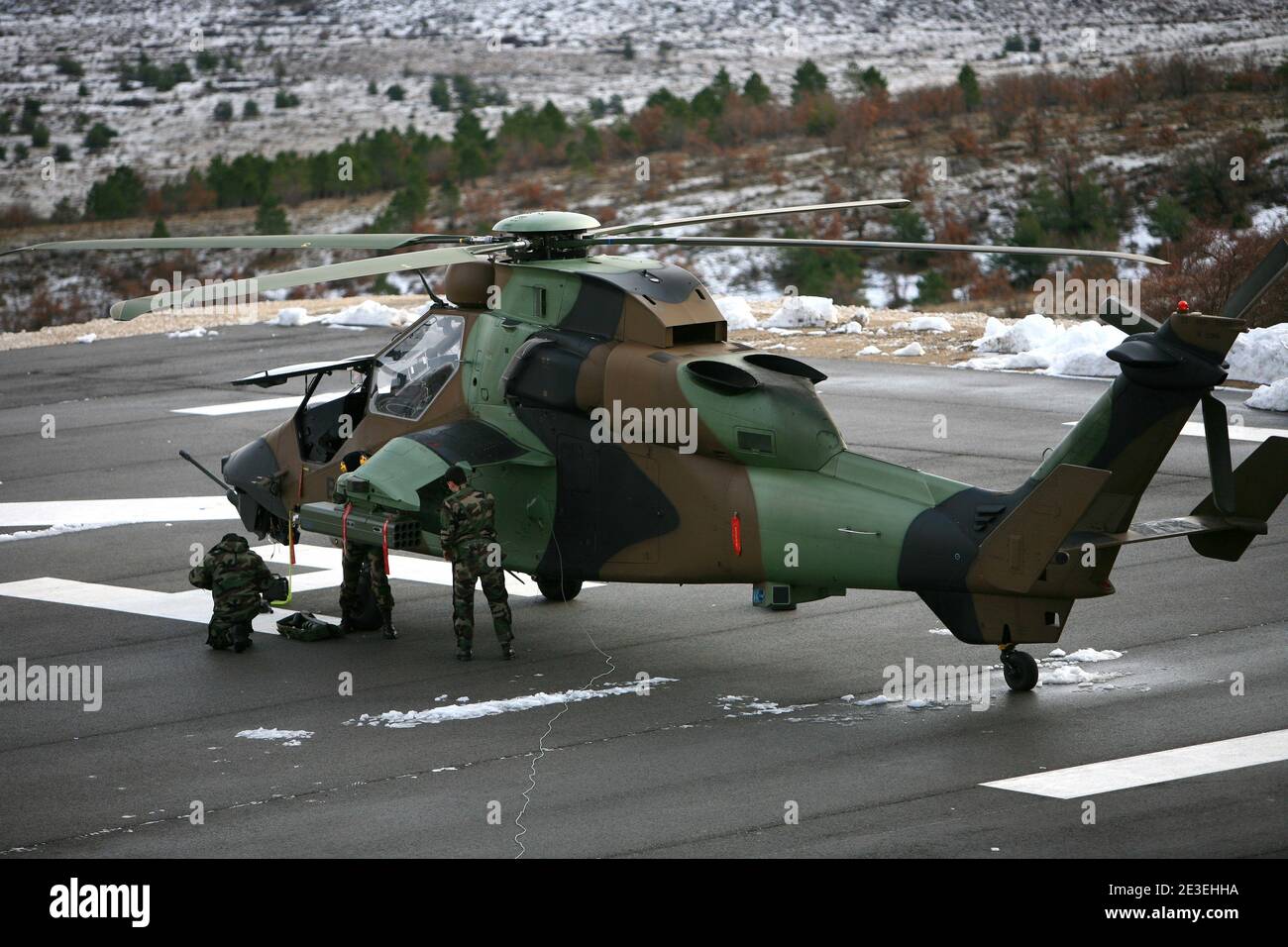 File photo of a fire support exercise with Tiger helicopters at the ...