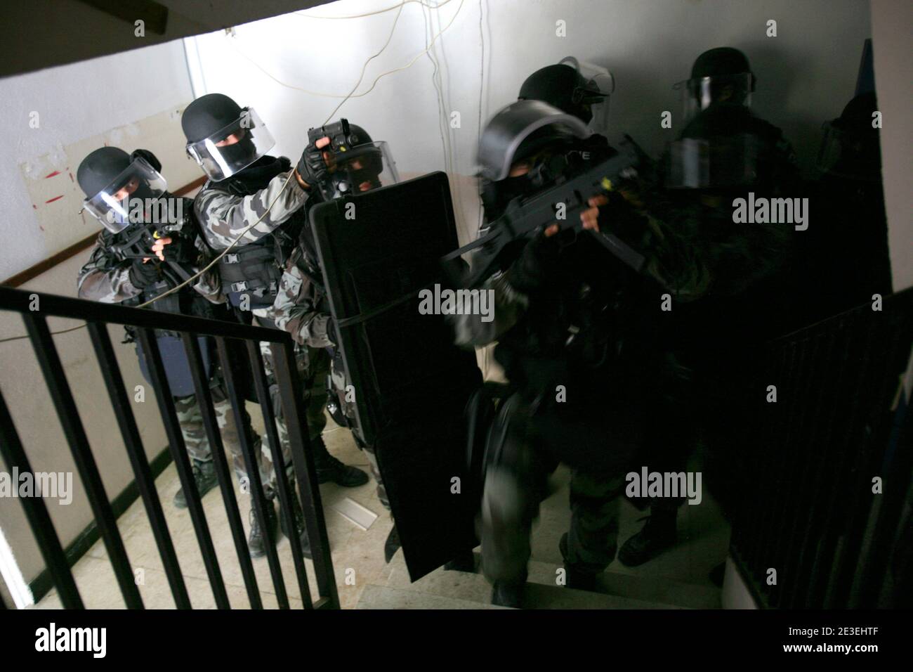 A daily exercise held by members of the Second Generation Intervention ...