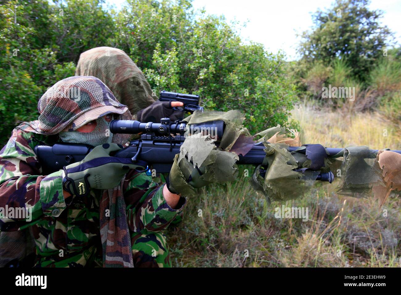 A daily exercise held by members of the Second Generation Intervention ...