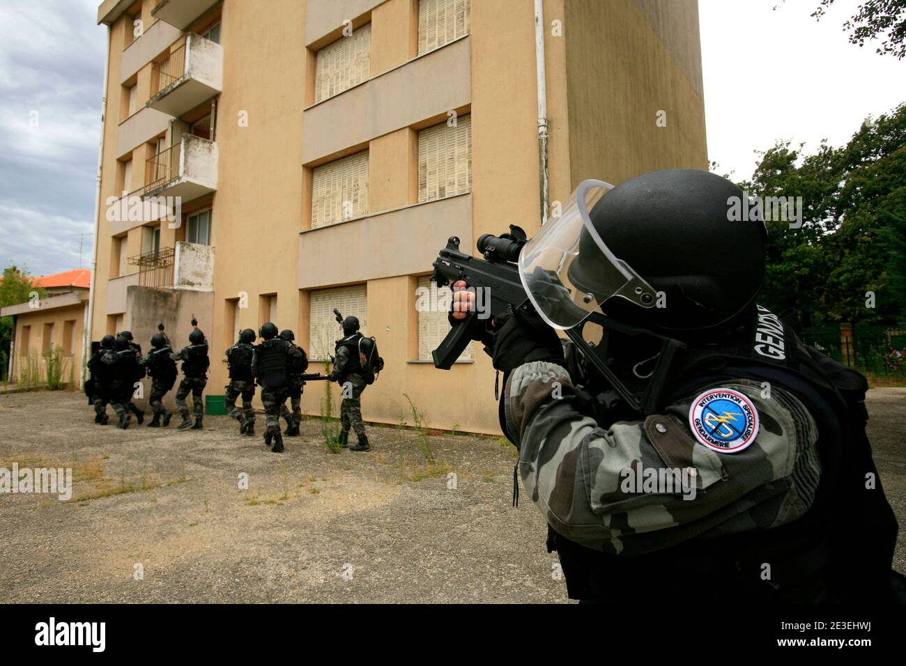 A daily exercise held by members of the Second Generation Intervention ...