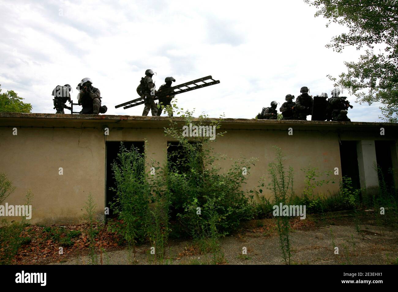 A daily exercise held by members of the Second Generation Intervention ...