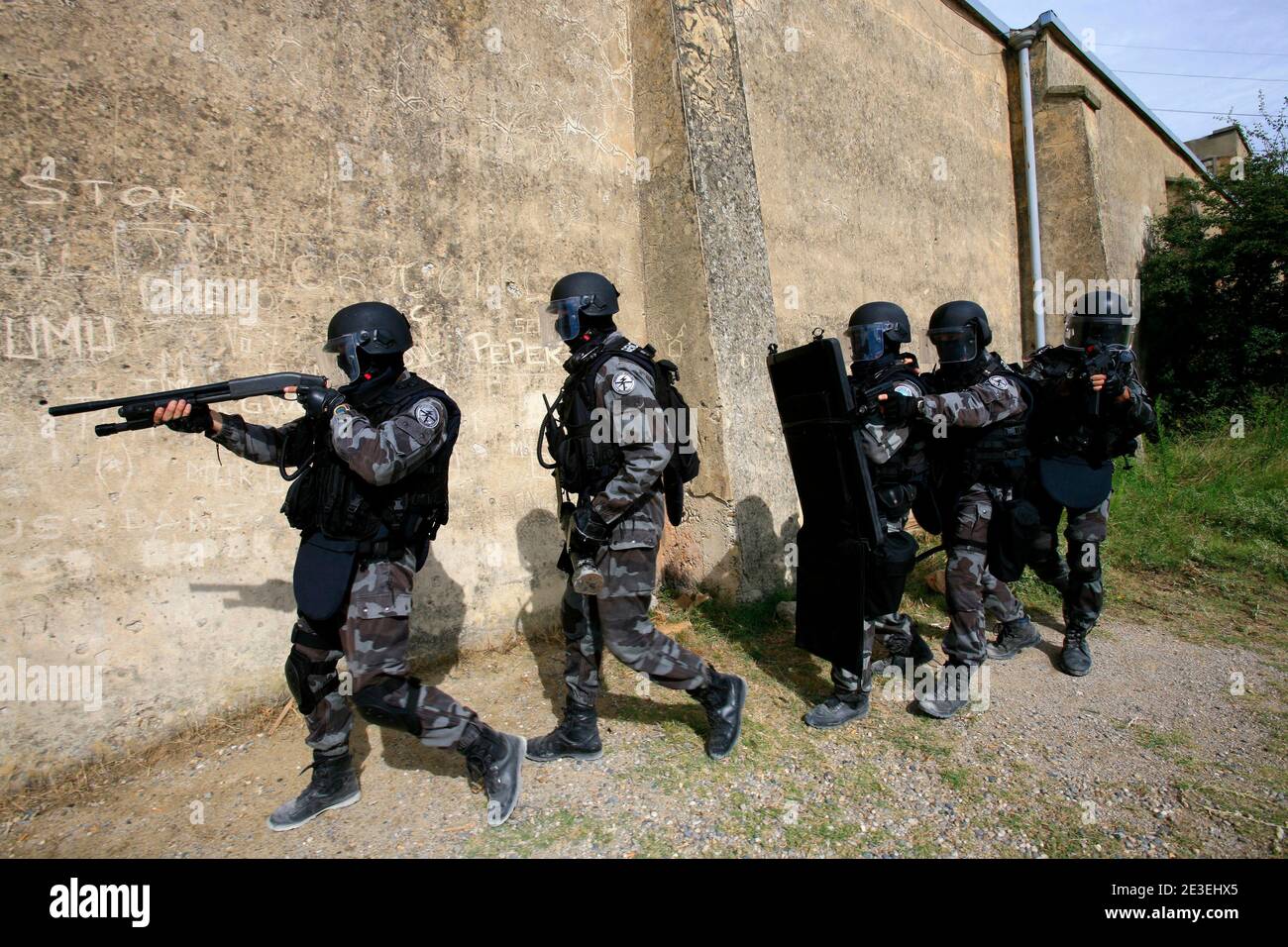 A daily exercise held by members of the Second Generation Intervention ...