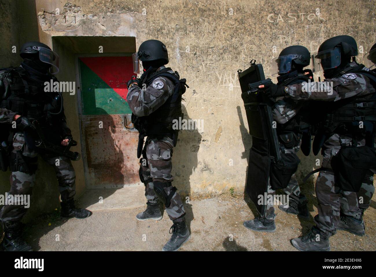 A daily exercise held by members of the Second Generation Intervention ...