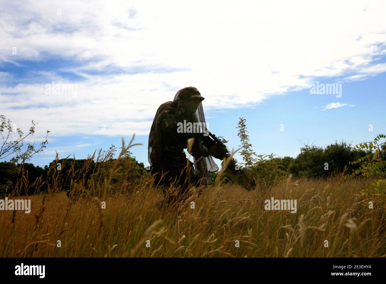 A daily exercise held by members of the Second Generation Intervention ...