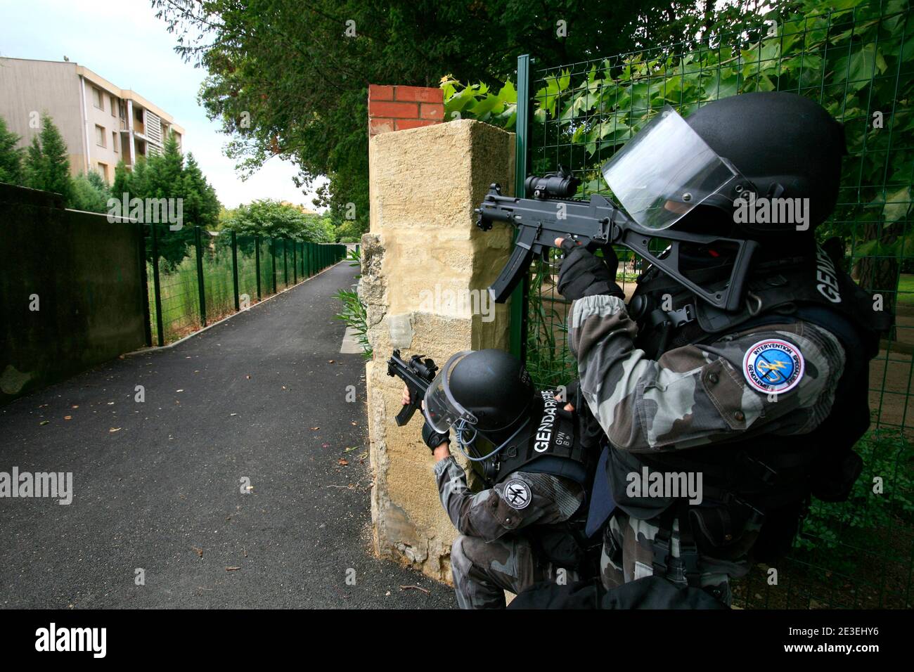 A daily exercise held by members of the Second Generation Intervention ...