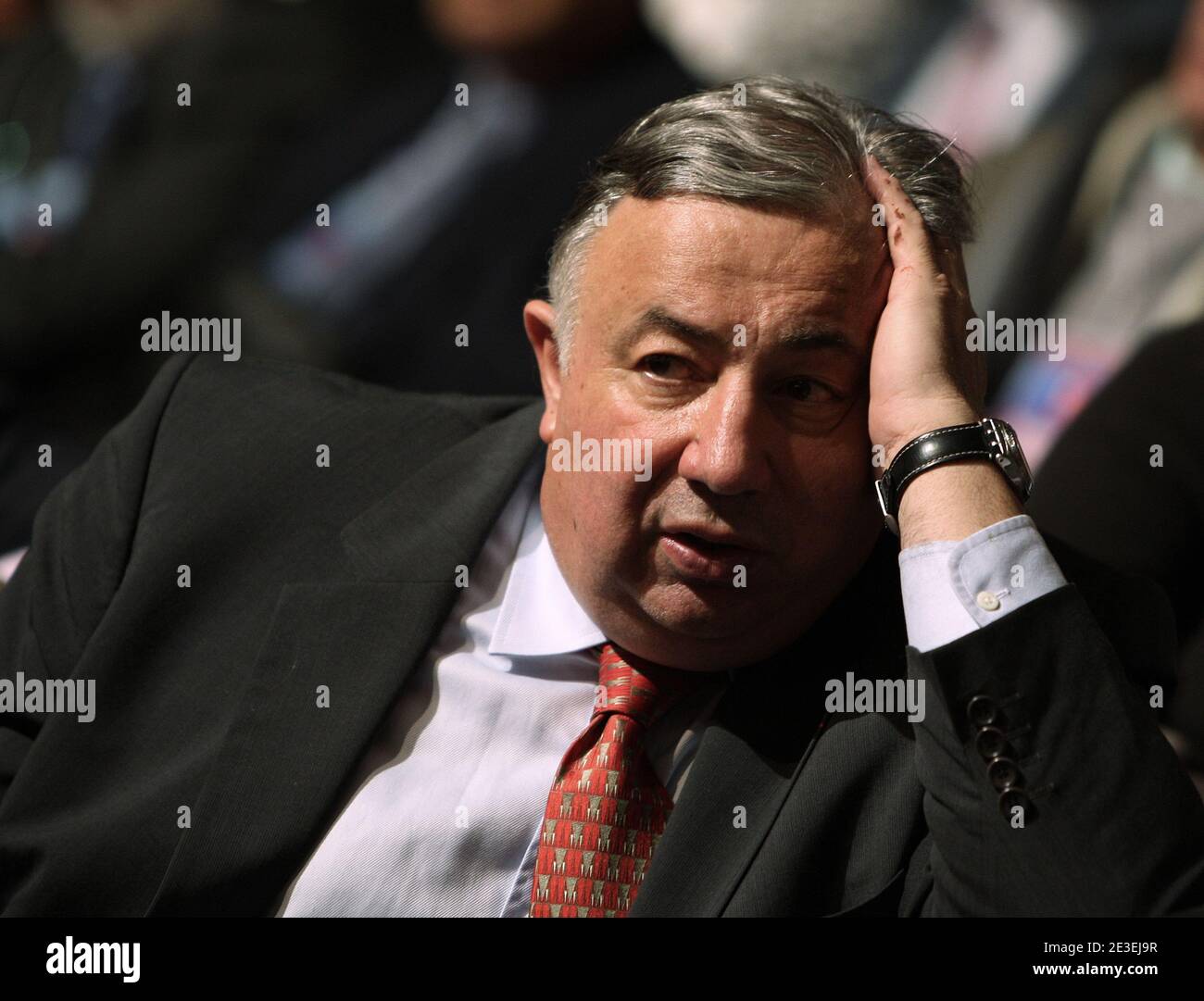 Gérard larcher portrait hi-res stock photography and images - Alamy