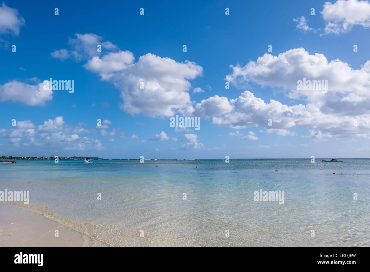View of the sea - Mauritius Stock Photo - Alamy