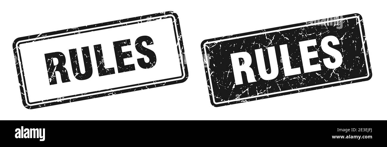 Rules seal Black and White Stock Photos & Images - Alamy
