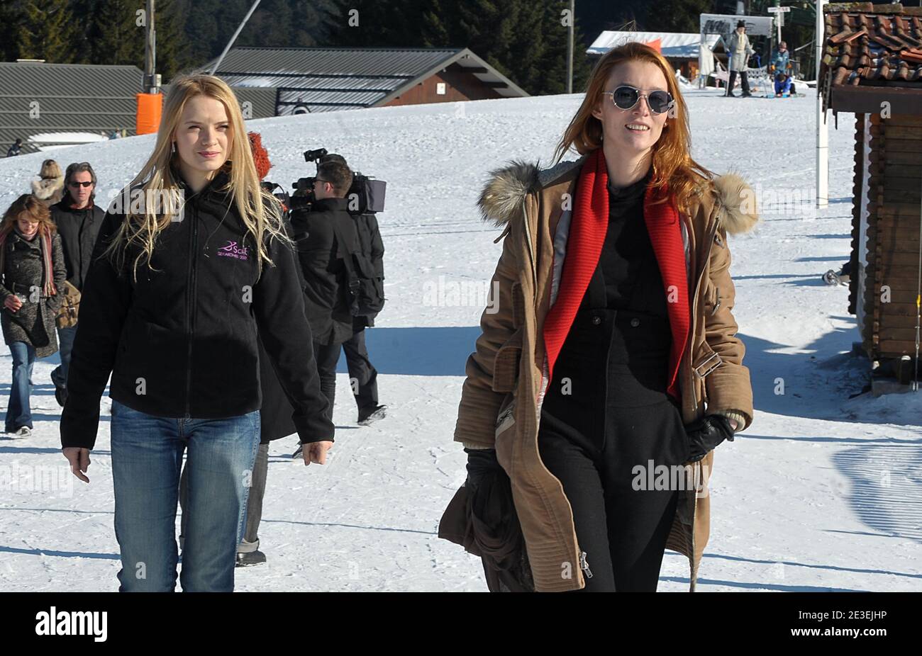Sara Forestier and Audrey Marnay during the 16th Film Festival ...