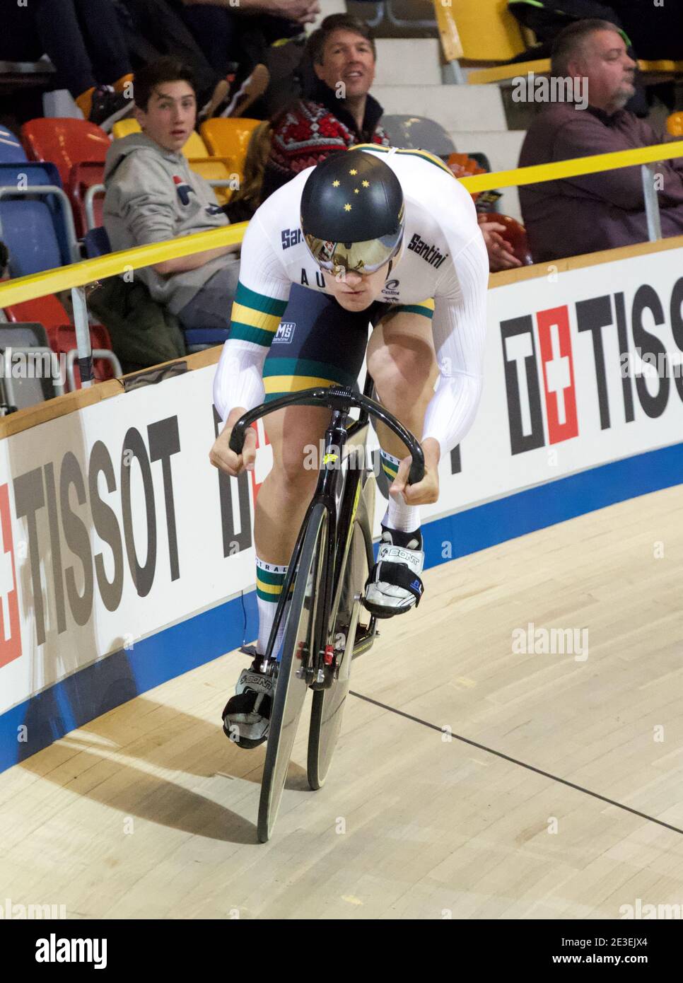 Matthew Glaetzer from Australia at the 2018 UCI Track Cycling World ...