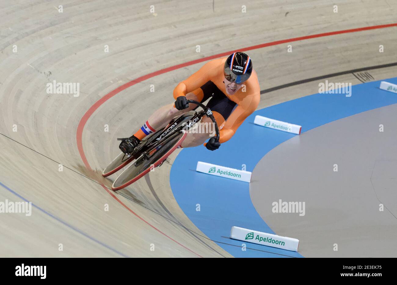 Harrie Lavreysen from The Netherlands at the 2018 UCI Track Cycling ...