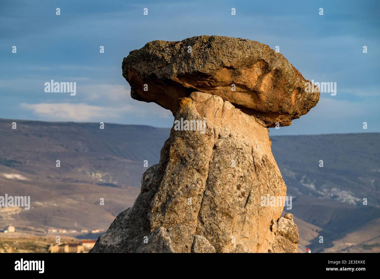 Fairy chimneys named the three beauties at Urgup, Cappadocia, Turkey ...