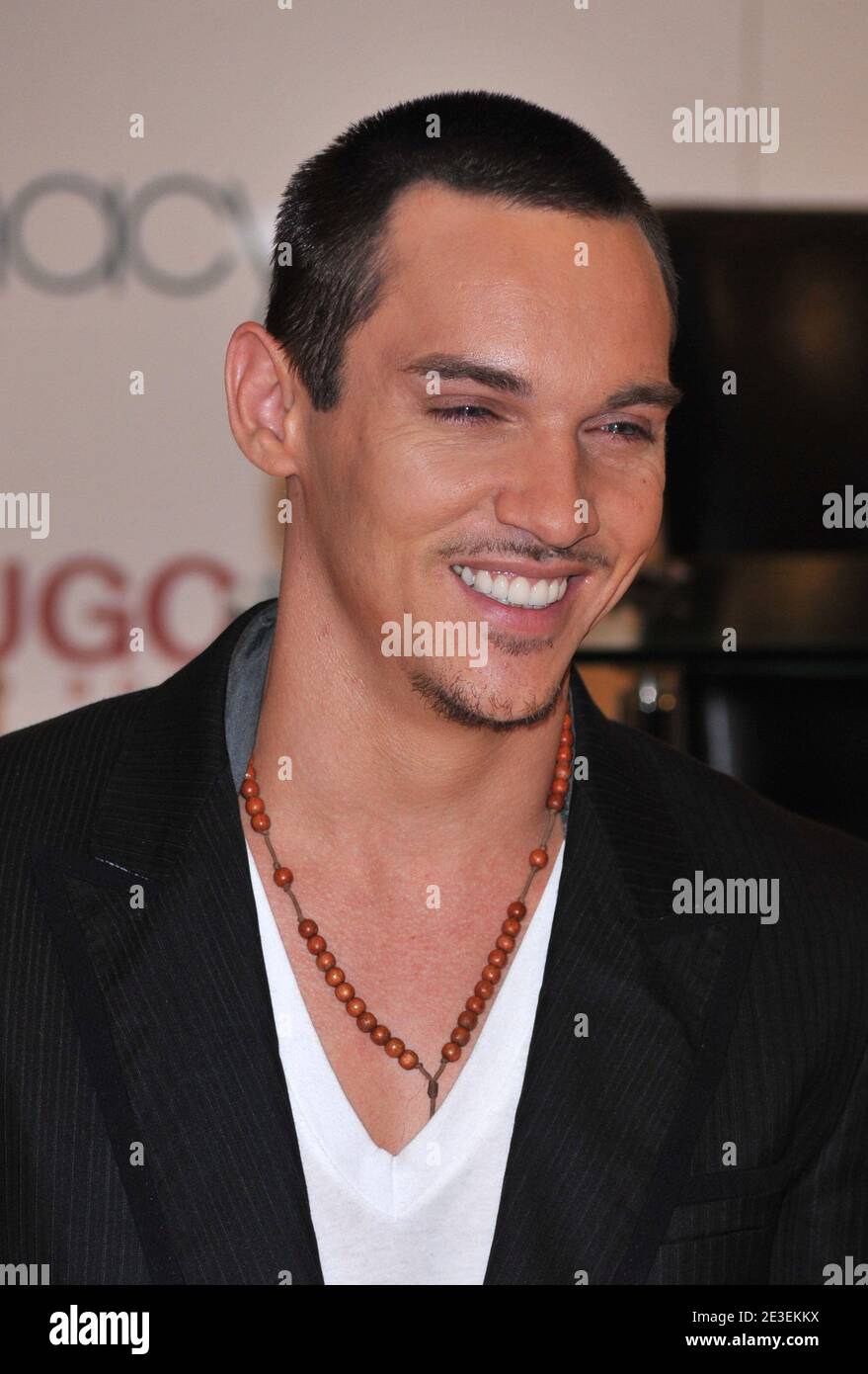 Actor Jonathan Rhys Meyers launches the new HUGO 'Element' fragrance at ...