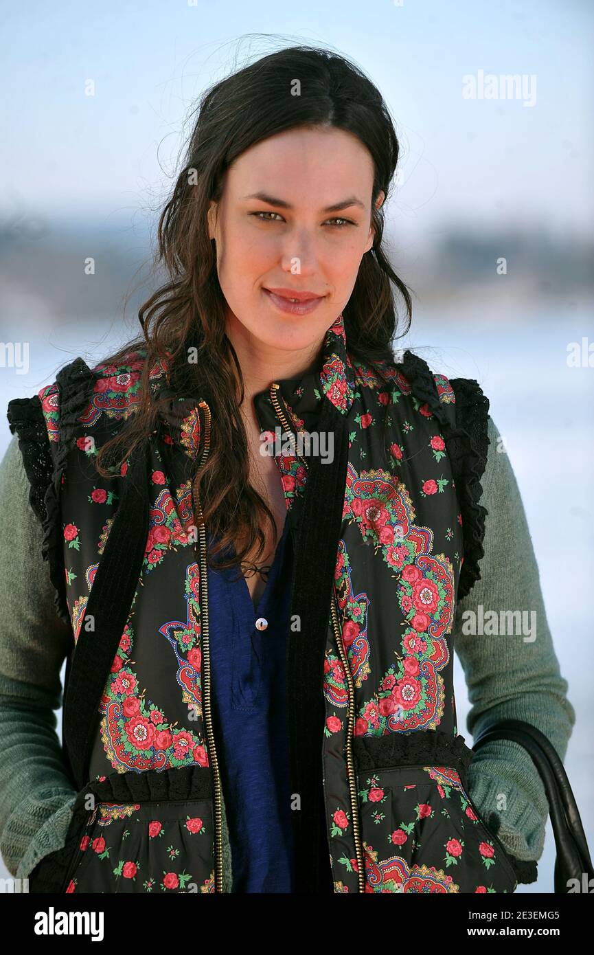 French actress Julie Fournier poses during the 16th 'Fantastik Art ...