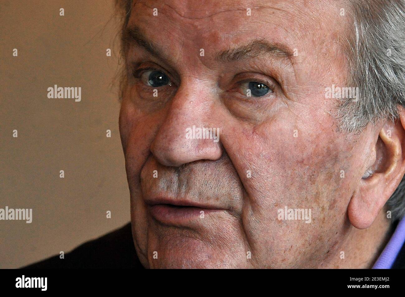 EXCLUSIVE. French actor Pierre Mondy poses during the 16th 'Fantastik ...